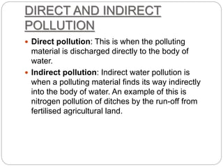 POTABLE WATER | PPTX