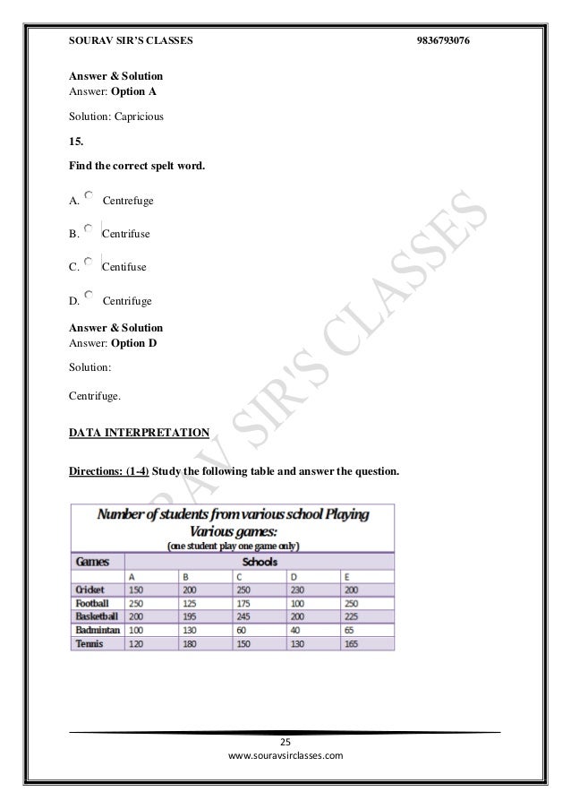 Actuarial Science (ACET) Mock Test Paper III By Sourav Sir's Classes | PDF