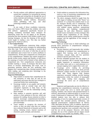 A Proposed Reading Program for Secondary School Students | PDF