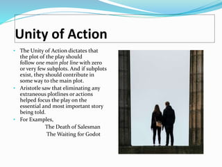 Three Unities in Drama | PPTX