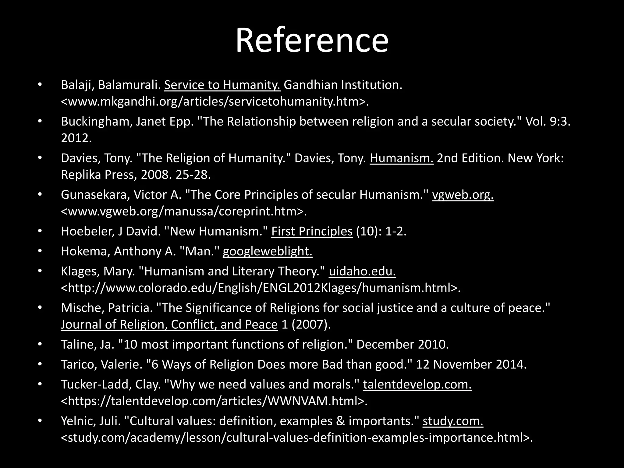 Humanism and literary theory | PPTX