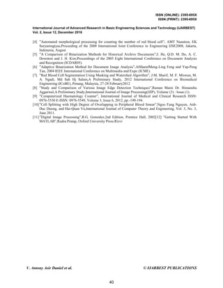 Segmentation and Automatic Counting of Red Blood Cells Using Hough ...