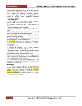 Fundamo: A Pioneer in Mobile Payments Service | PDF