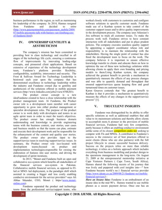 Fundamo: A Pioneer in Mobile Payments Service | PDF