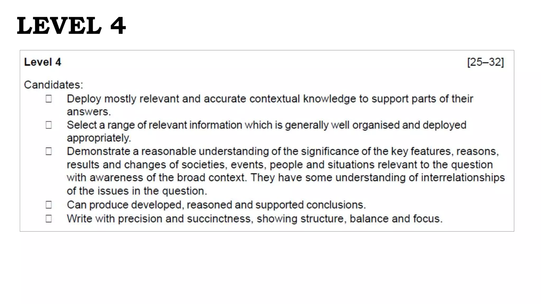 HISTORY IGCSE REVISION - PAPER 4 - DETAILED GUIDE ABOUT HOW TO ANSWER ...