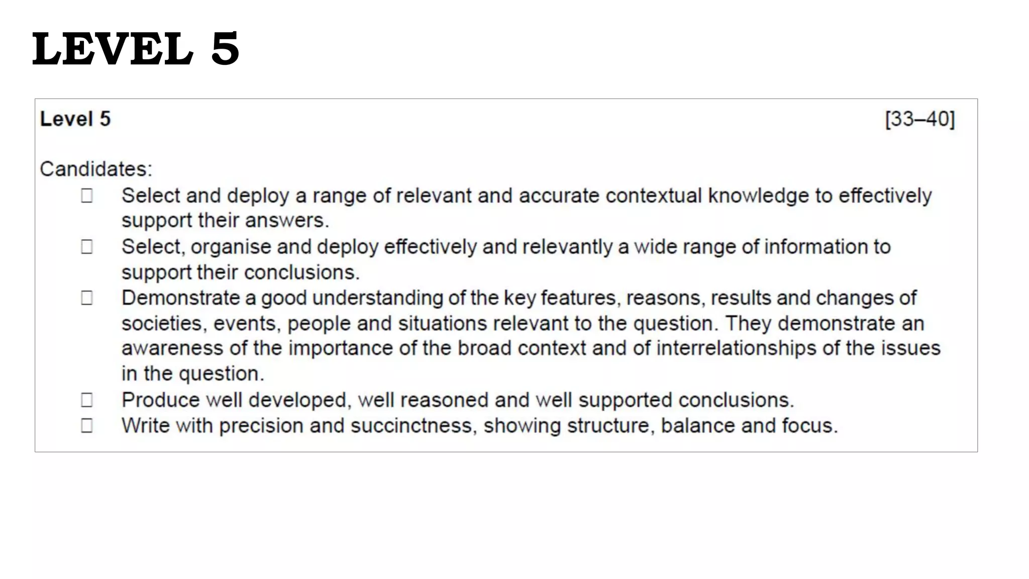 HISTORY IGCSE REVISION - PAPER 4 - DETAILED GUIDE ABOUT HOW TO ANSWER ...
