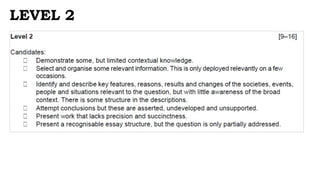 HISTORY IGCSE REVISION - PAPER 4 - DETAILED GUIDE ABOUT HOW TO ANSWER ...