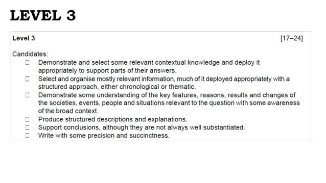 HISTORY IGCSE REVISION - PAPER 4 - DETAILED GUIDE ABOUT HOW TO ANSWER ...