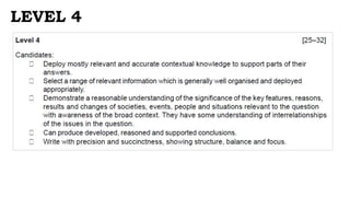 HISTORY IGCSE REVISION - PAPER 4 - DETAILED GUIDE ABOUT HOW TO ANSWER ...