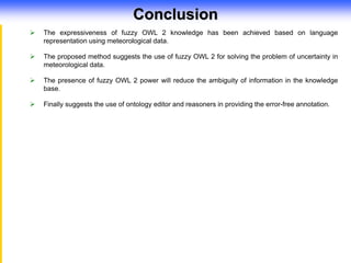 Fuzzy OWL-2 Annotation for MetOcean Ontology | PDF | Web Development | Internet