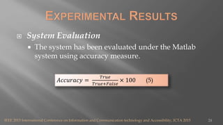 Currency Recognition System for Visually Impaired: Egyptian Banknote as ...