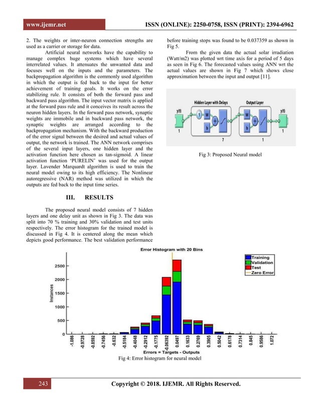 Solar Irradiance Prediction Using Neural Model Pdf