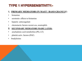Paper 4 hypersensitivity | PPTX