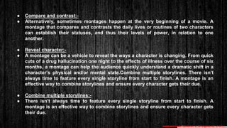 Montage technique in Film studies | PPT