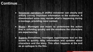 Montage technique in Film studies | PPT