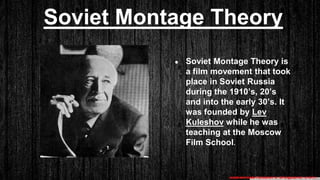 Montage technique in Film studies | PPT