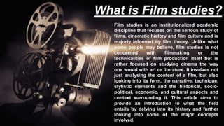 Montage technique in Film studies | PPT