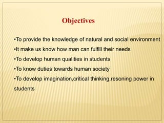 Social science as an area of study | PPTX