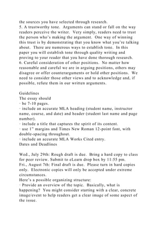 Paper 5 Argumentative Research PaperThe research proposal shoul.docx