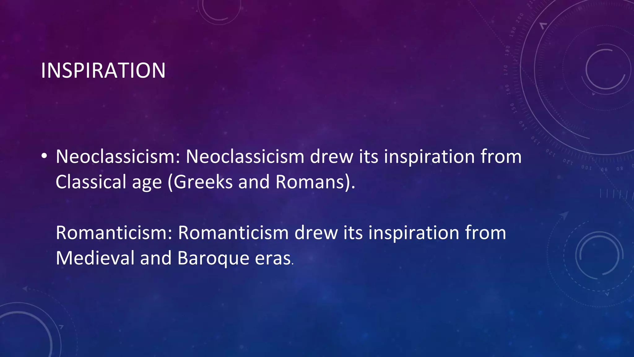 similarities and Differences Between Neoclassicism and Romanticism | PPTX