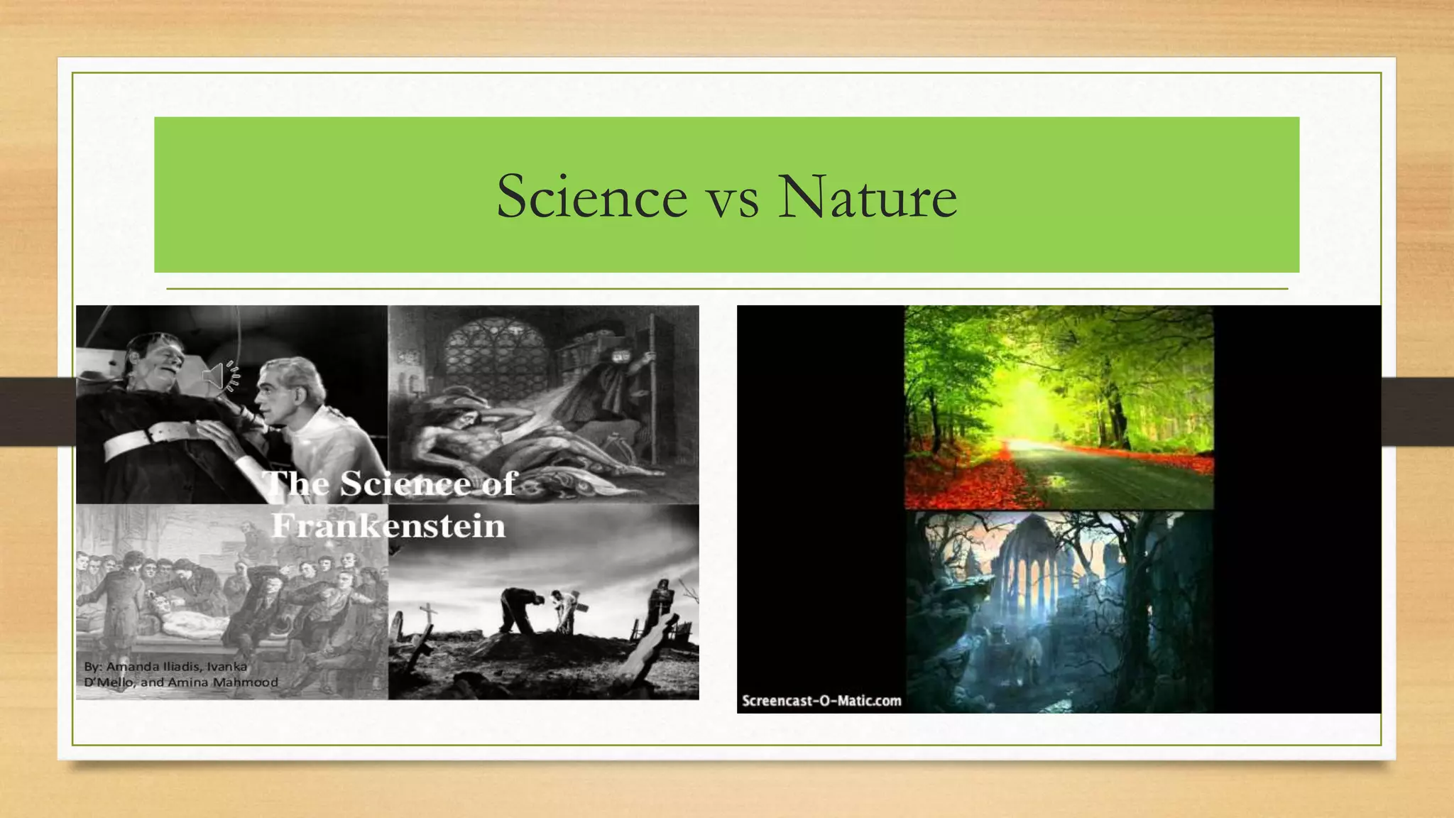 Paper 5 romantic literature science vs nature | PPTX | Science
