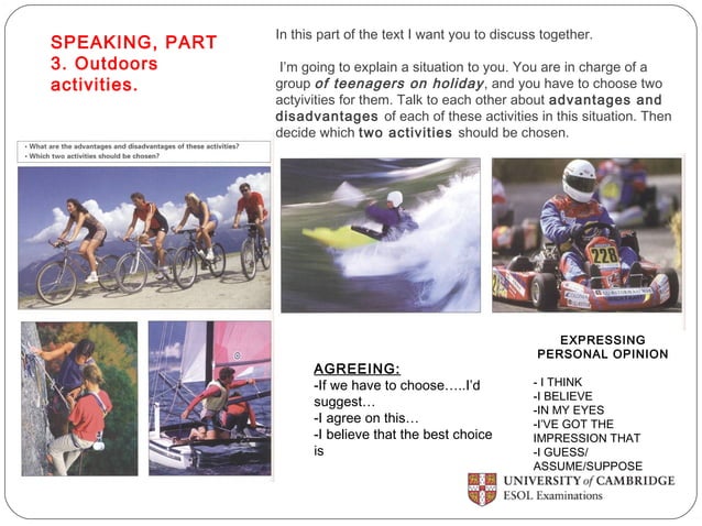 Paper 5 speaking, part 2 | PPT