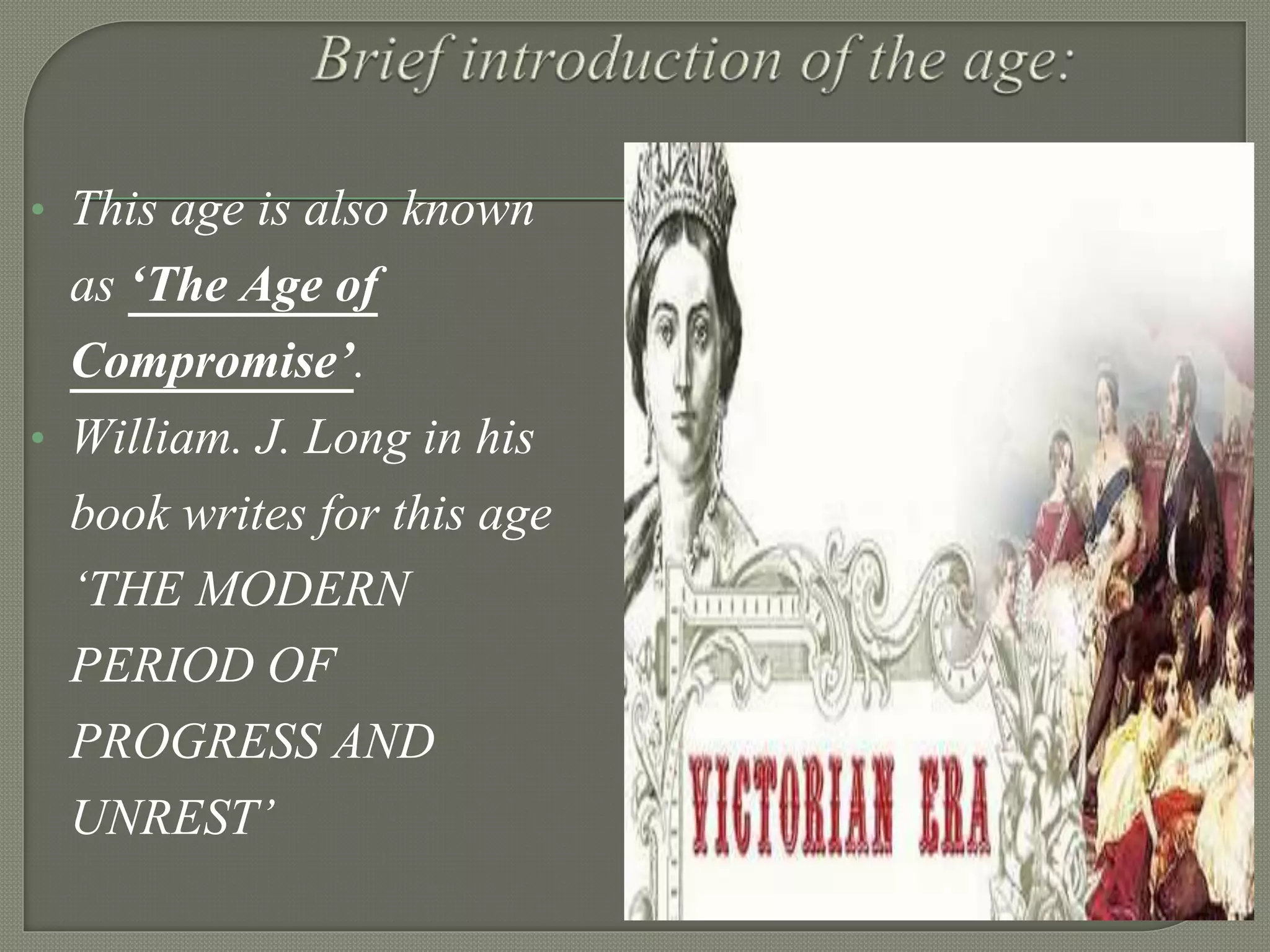 Paper 6 Characteristics of the Victorian Age | PPT