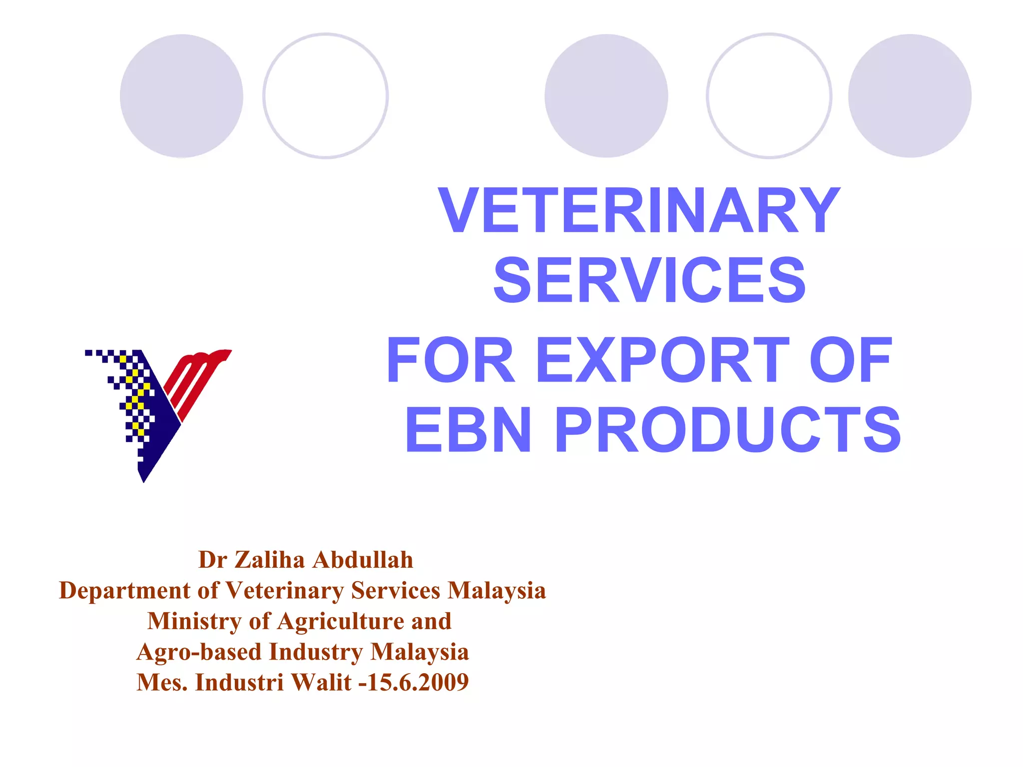 EBN Export Procedure by(Dr Zaliha) | PPT
