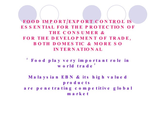 EBN Export Procedure by(Dr Zaliha) | PPT