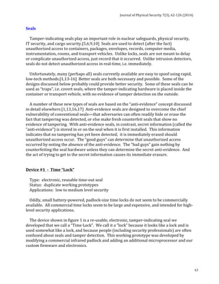 33 Unconventional Security Devices | PDF