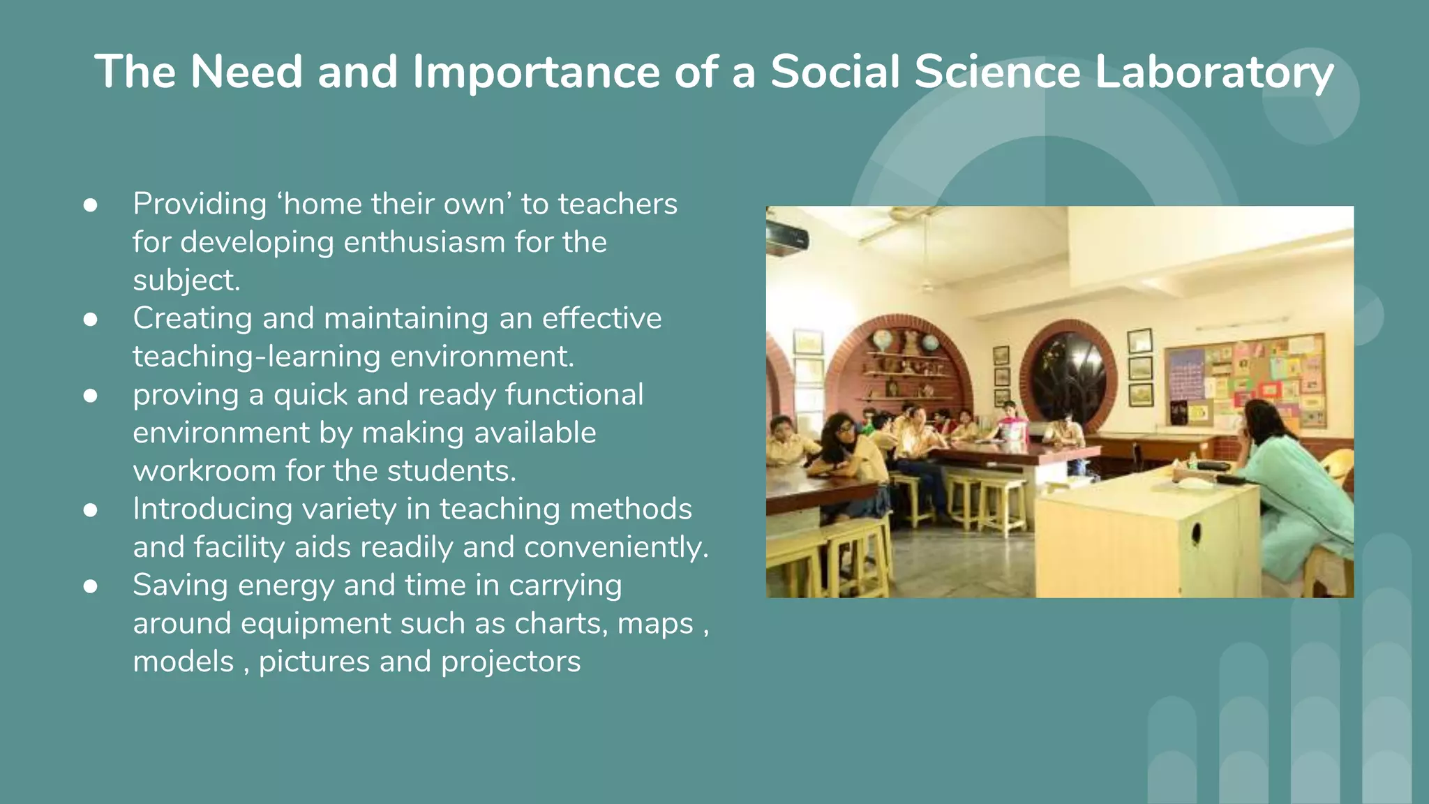 PLANNING AND ORGANIZATION OF SOCIAL SCIENCE LABORATORY | PPTX