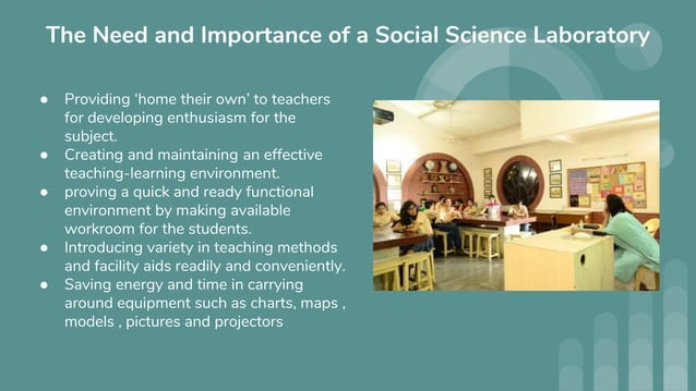 PLANNING AND ORGANIZATION OF SOCIAL SCIENCE LABORATORY | PPTX