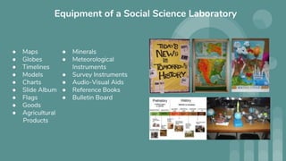 PLANNING AND ORGANIZATION OF SOCIAL SCIENCE LABORATORY | PPTX