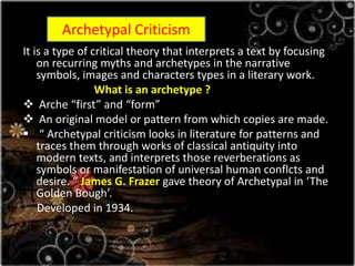 Paper 7 literary theory and criticism | PPTX