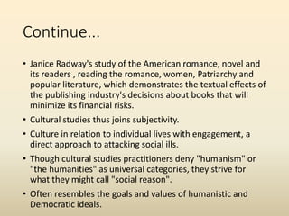 Paper8 Cultural studies | PPT