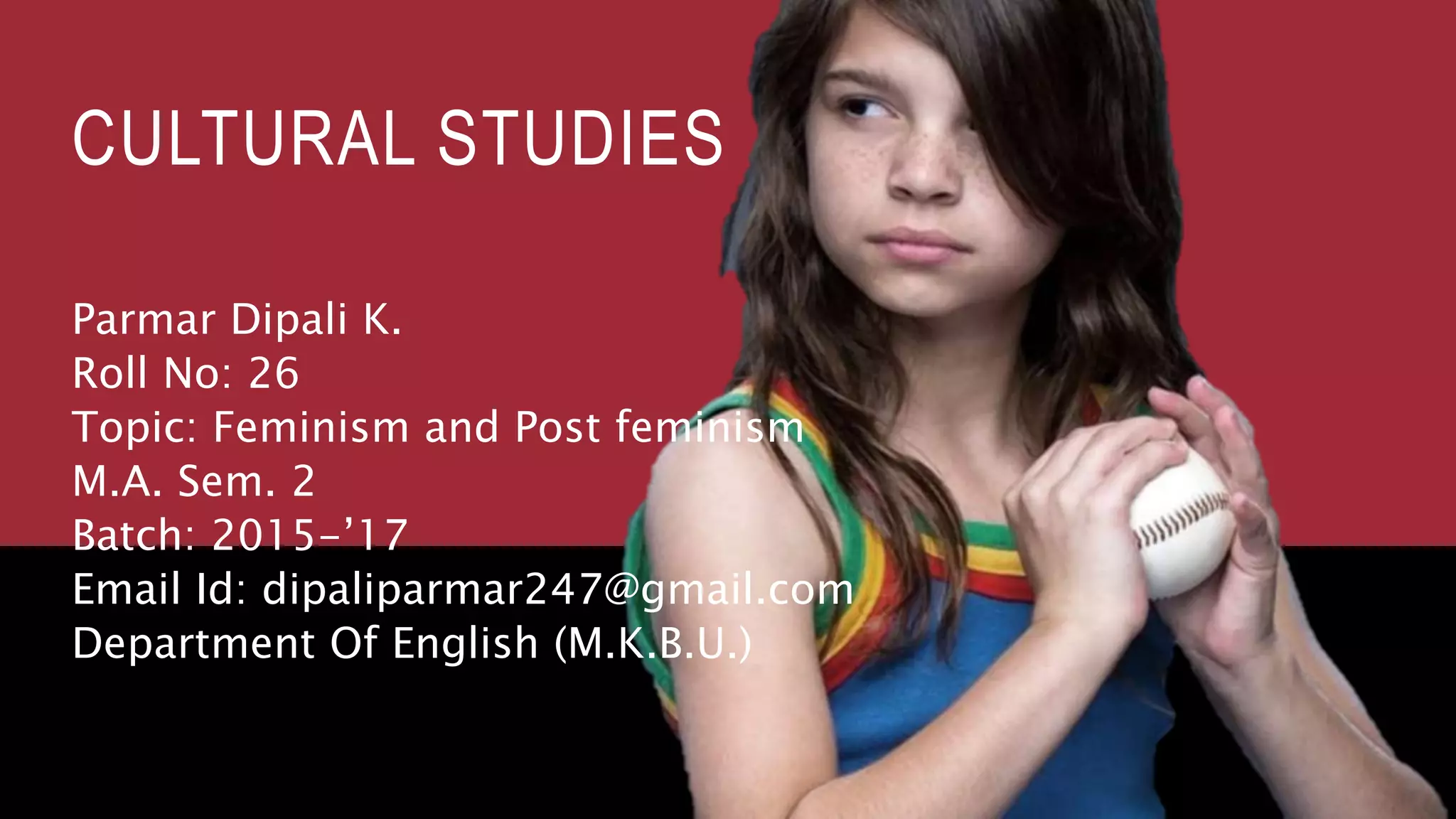 Feminism & The Post-feminism | PPTX