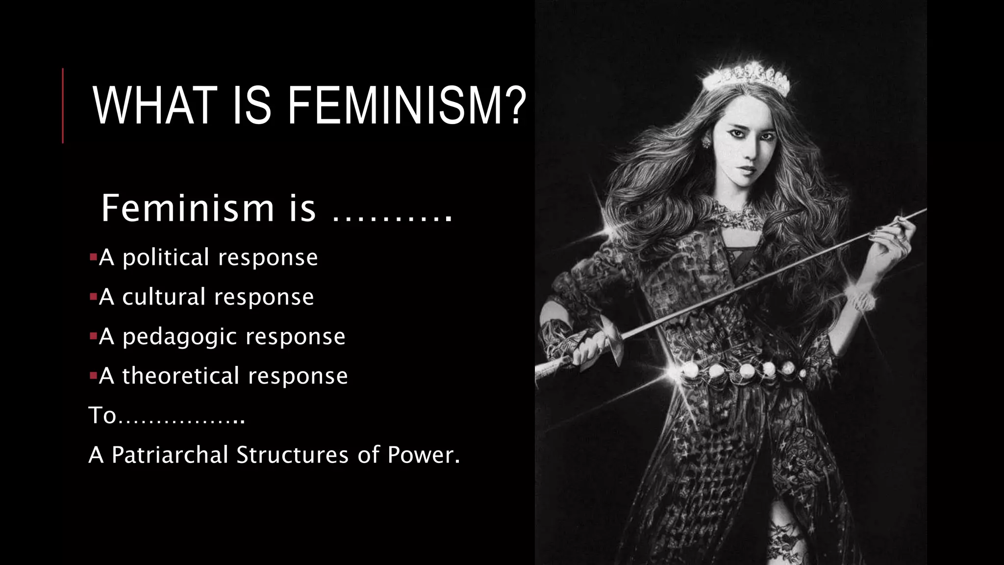 Feminism & The Post-feminism | PPTX