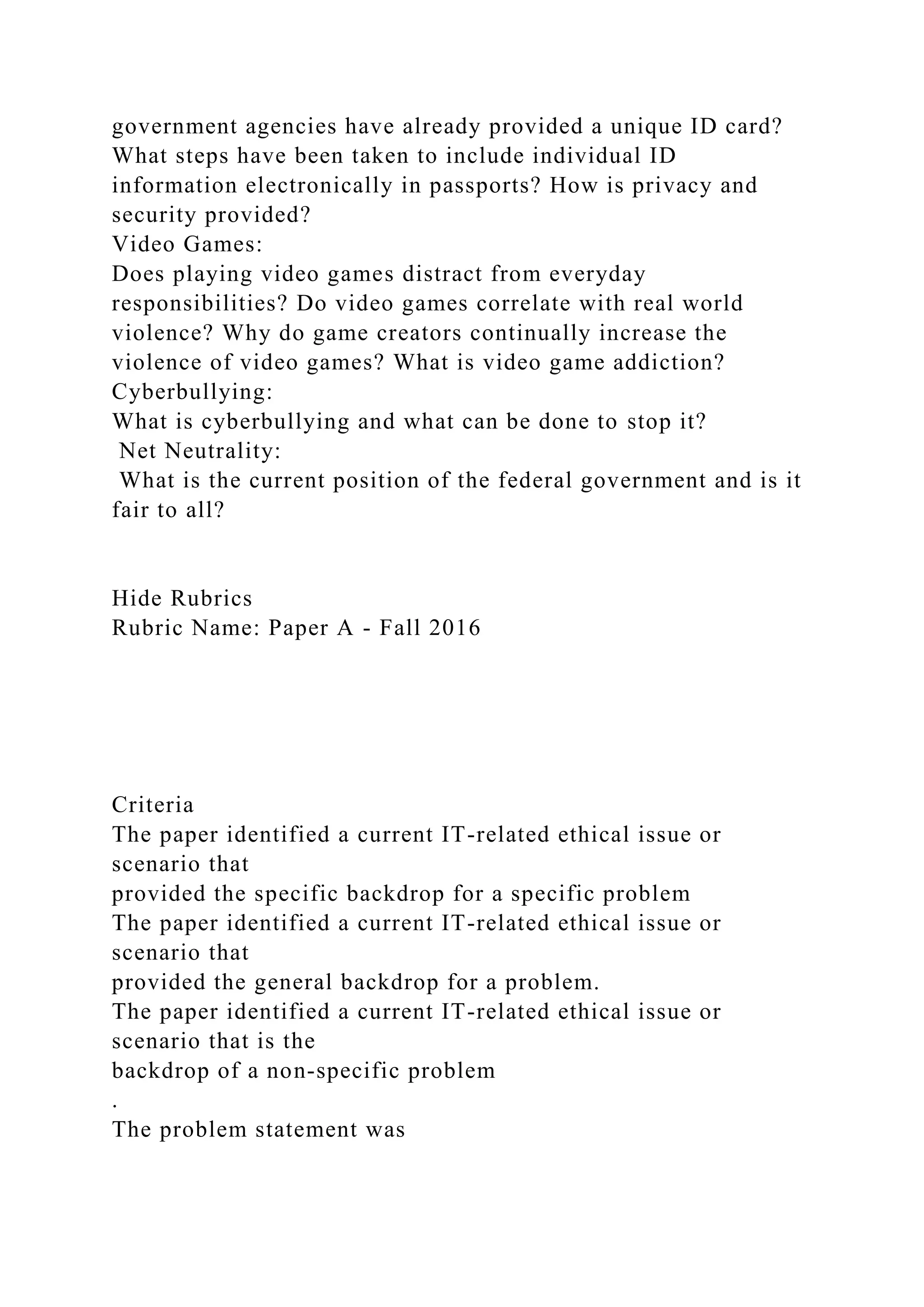 Paper A Application of a decision making framework to an IT-related.docx