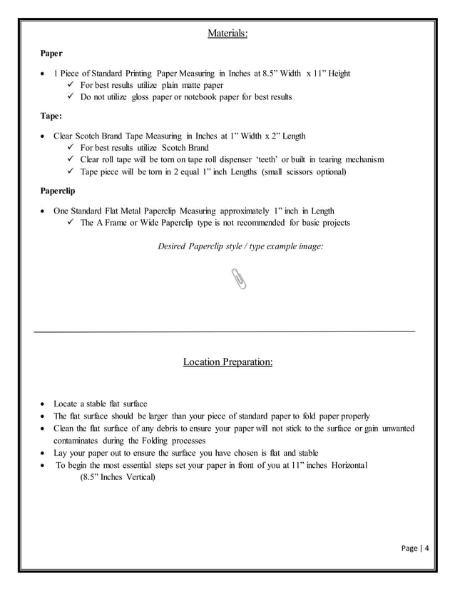 Technical Writing Basics | DOCX