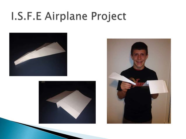 Paper airplane Project I.S.F.E | PPT