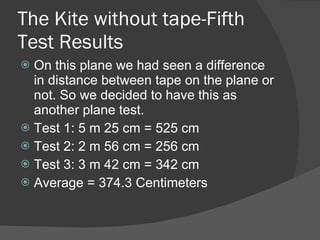 Paper Airplanes Test | PPT
