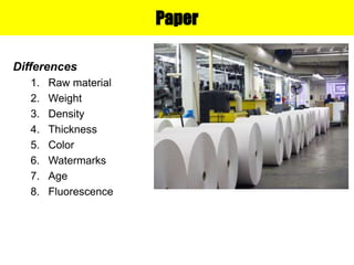paper_and_ink_examination.ppt