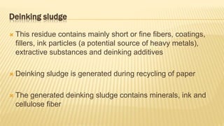 Paper and pulp industry waste and its management | PPTX