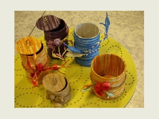 Paper artwork paper string jewellery box | PPTX