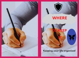 Where to keep it | PDF