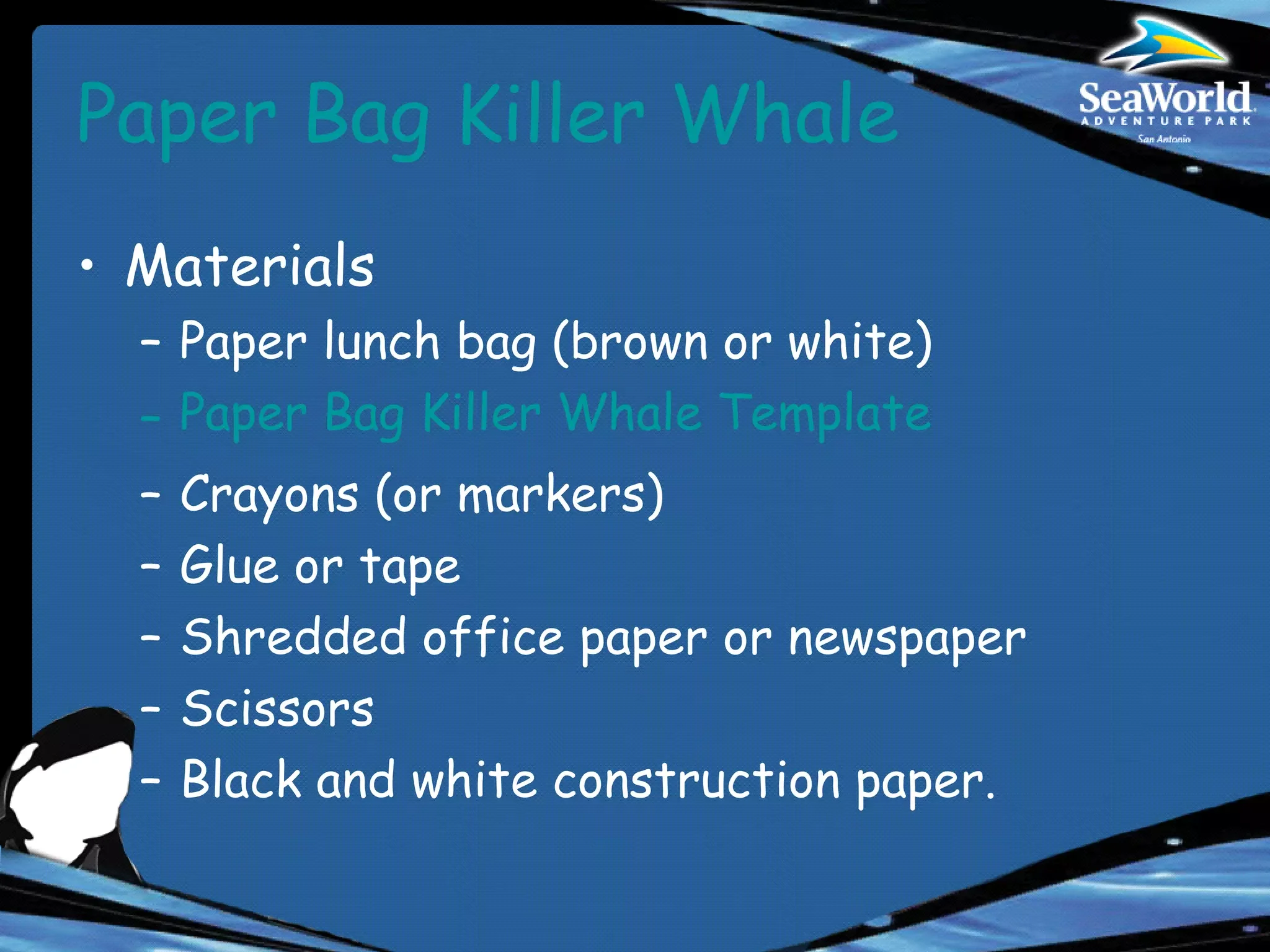 Killer Whale Activity | PPT | Zoos & Aquariums | Attractions