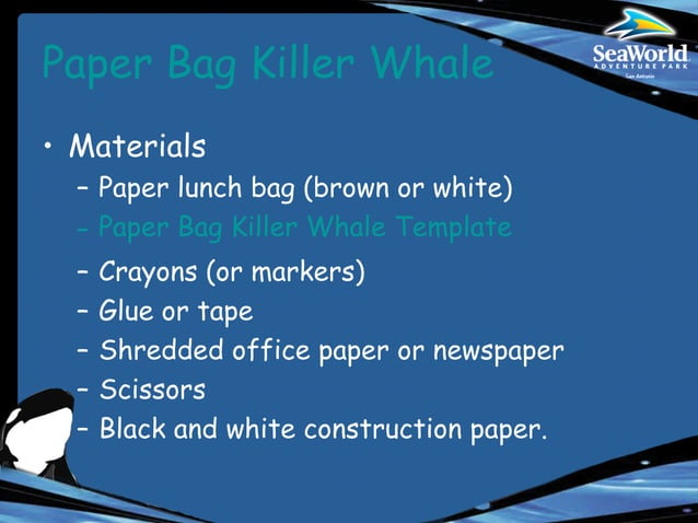 Killer Whale Activity | PPT | Zoos & Aquariums | Attractions