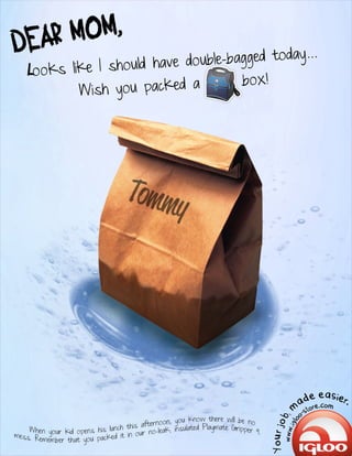 Igloo Paper Bag Advertisement | PDF