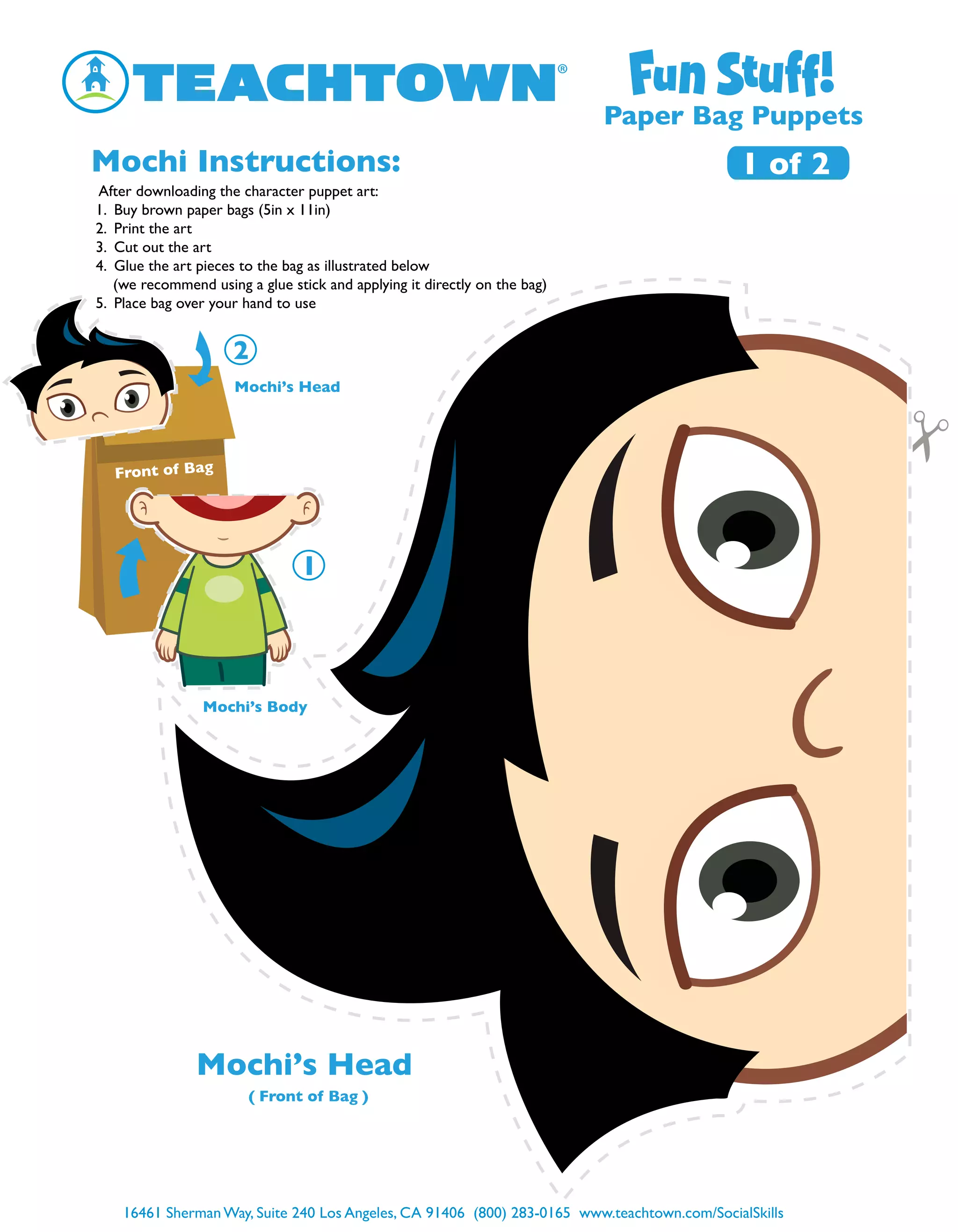 Paperbagpuppets teach town | PDF