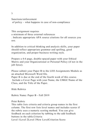 Paper Ba matrix mapping of a key IT-related organizational .docx